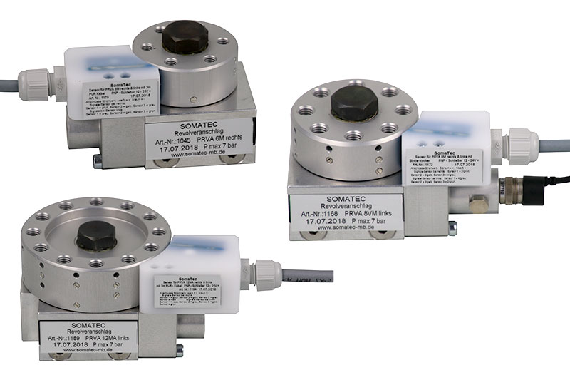 Revolveranschlag (pneumatisch) | SOMATEC