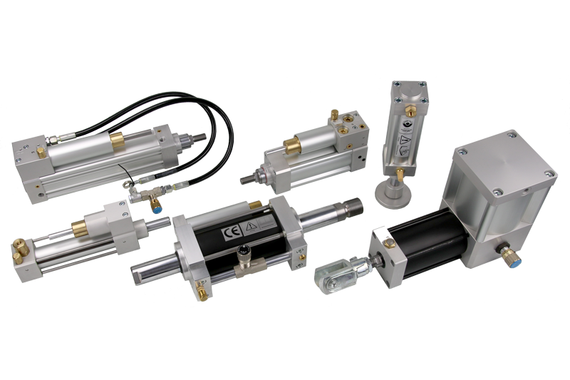 Vorschub- & Sonderzylinder (pneumatisch / hydraulisch) | SOMATEC